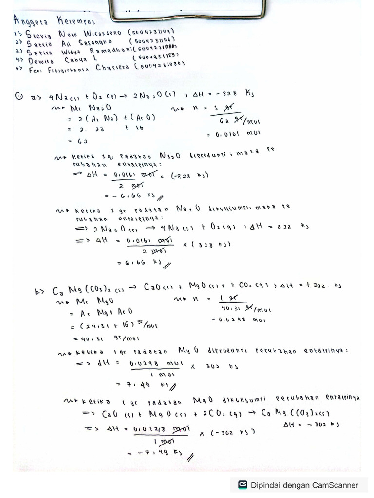 Tugas Kelompok Termo | PDF