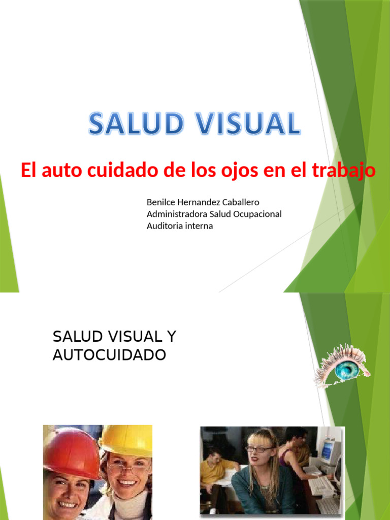 Capacitacion de La Salud Visual | PDF | Ultravioleta | Ojo humano