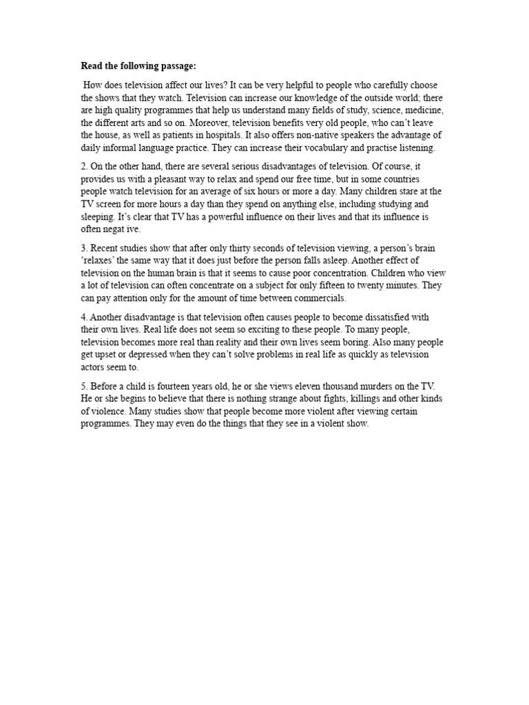 Note Making Passage | PDF