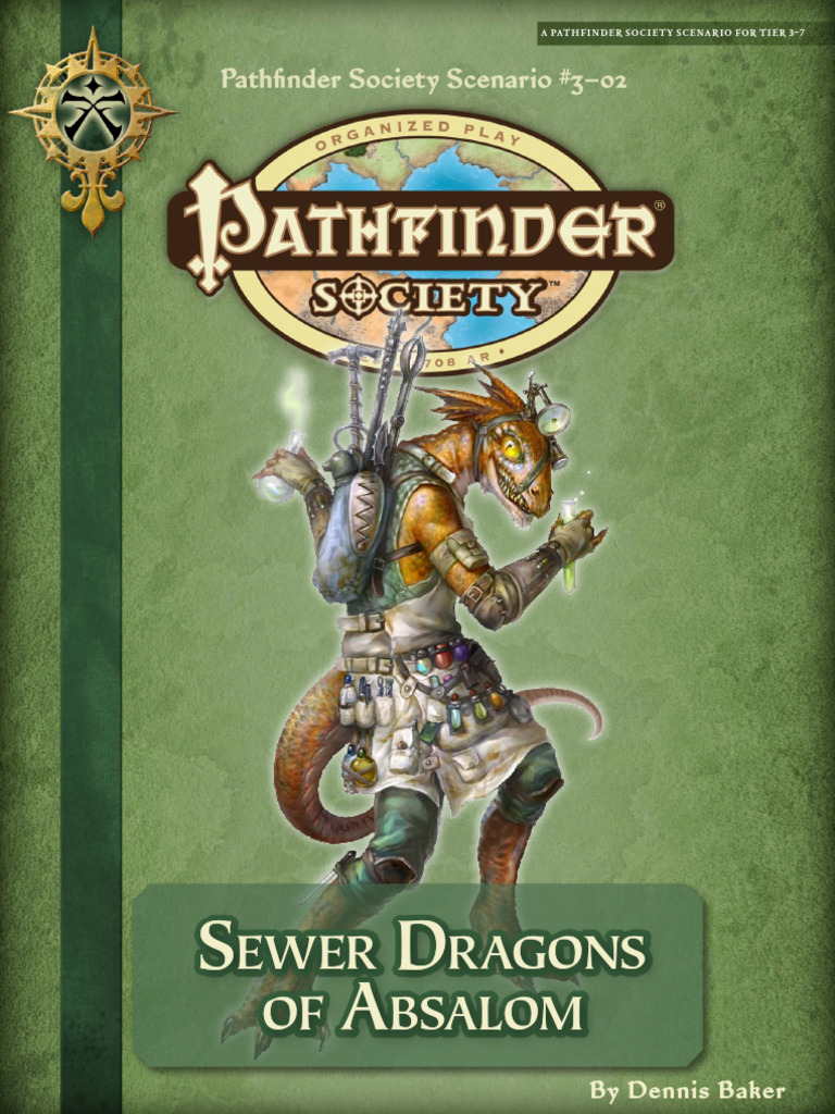 S03-02 Sewer Dragons of Absalom | PDF | D20 System