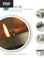 FMVSS 302 Flammability Testing Guide | PDF | Vehicles | Transport