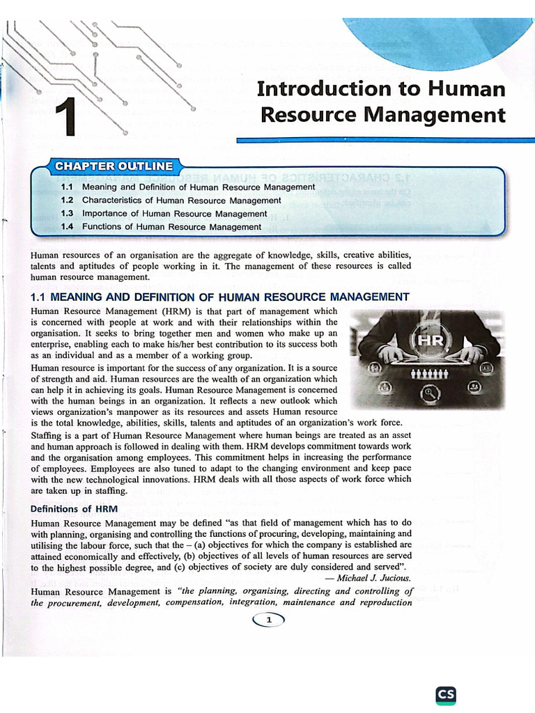 Introduction To HRM | PDF