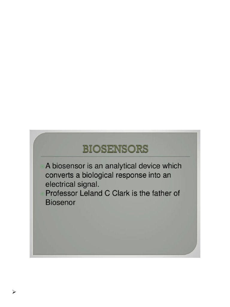 Biosensors | PDF