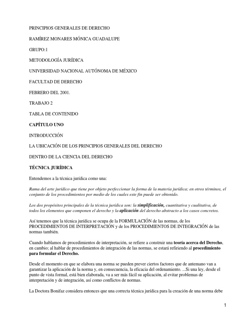 Principios Generales Del Derecho Pdf