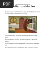 The Bear and The Bee (Text, Audio + Video) | PDF | Beehive ...