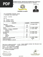 Class 10 Boards Marksheet Icse | PDF