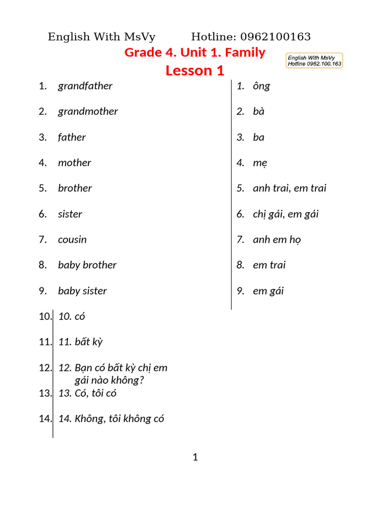 Grade 4. Unit 1. Kiểm Tra | PDF | Chess Theory | Chess Openings