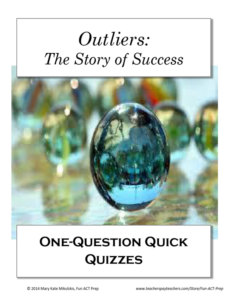 11 Outliers OneQuestionQuickQuizzes | PDF | Quiz | Multiple Choice