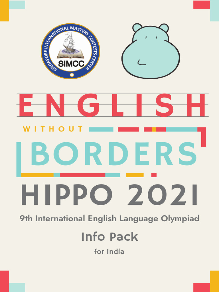HIPPO 2021 English Olympiad Info Pack | PDF | Language Education