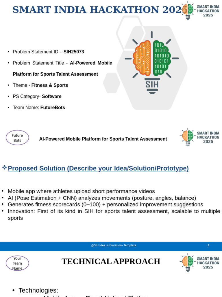 AI Mobile Platform for Sports Talent | PDF