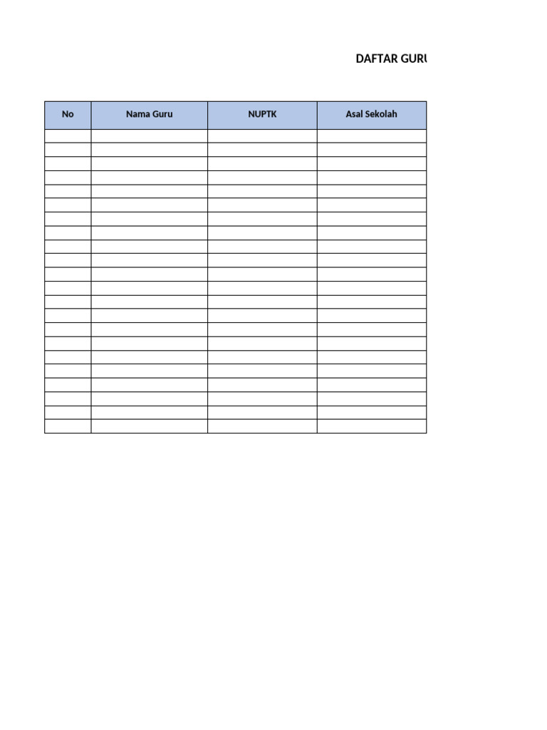 Daftar Guru Mitra SMP Revitalisasi 2025 | PDF