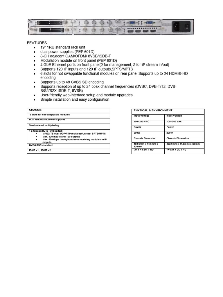(PEP 601D) Polytron Electronic | PDF