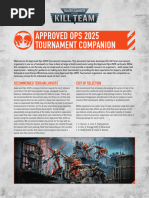 Kill Team Core Rules Update 2025 | PDF