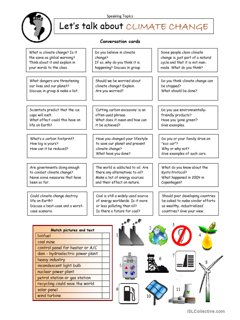 Climate Change Discussion Topics | PDF | Climate Change | Climate