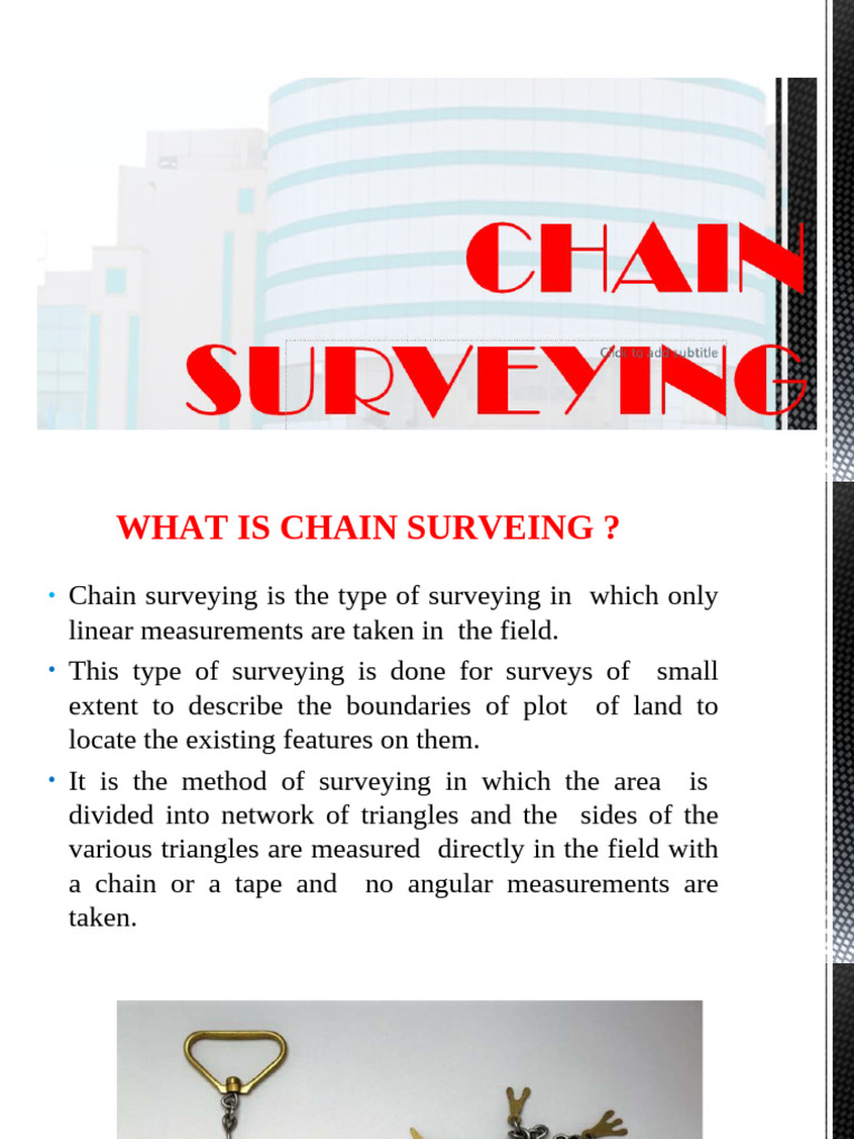 L-2 Chain Surveying | PDF | Surveying | Area