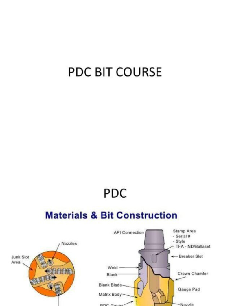 Drilling Bit Introduction and Bit Selection (Part 3) | PDF