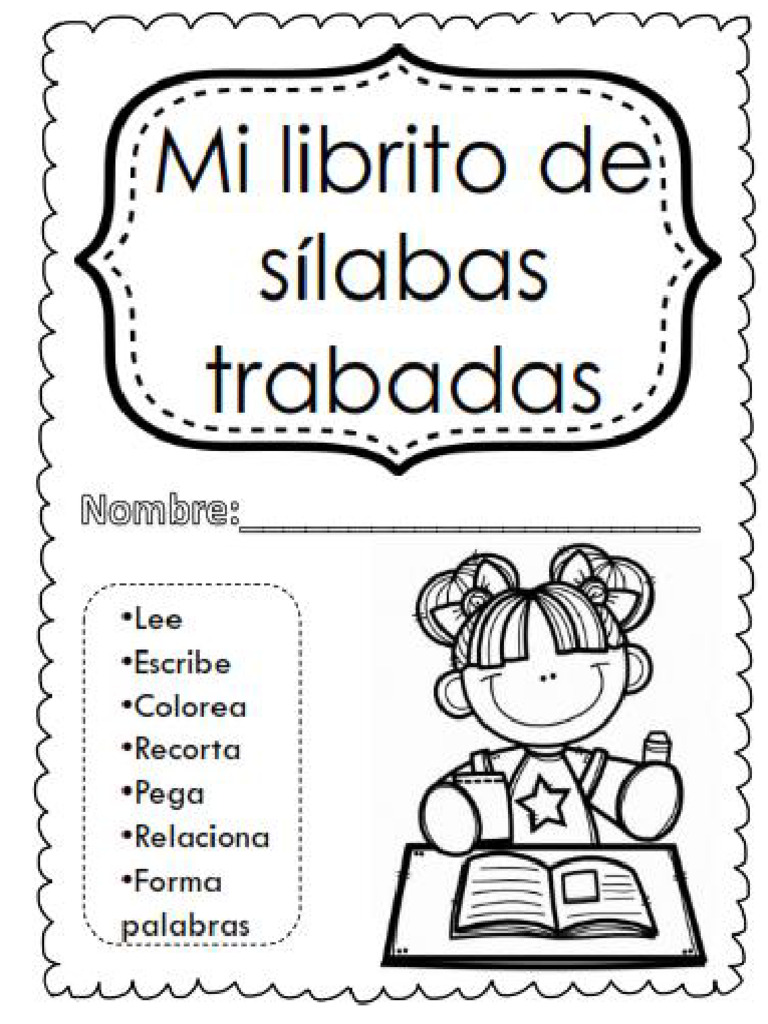 Mi Librito de Silabas Trabadas Todo para Formar Palabras | PDF