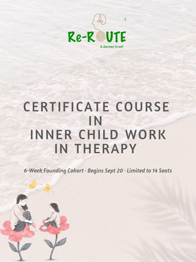 Certificate Course in Inner Child Work in Therapy Brochure | PDF
