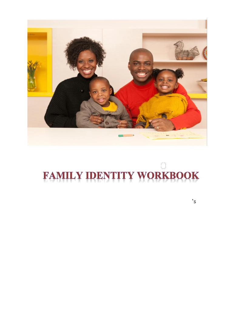 A Workbook For Family Identity. | PDF | Family | Identity (Social Science)