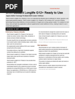 Shell Coolant Longlife Plus Rtu TDS | PDF | Chemistry | Safety