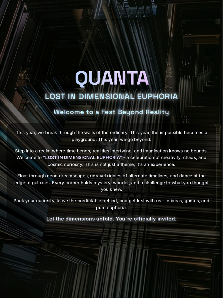 Quanta 2025 - PSA Brochure | PDF