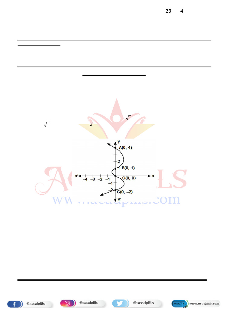 Class X Mathematics Periodic Test 2023-24 | PDF | Zero Of A Function ...