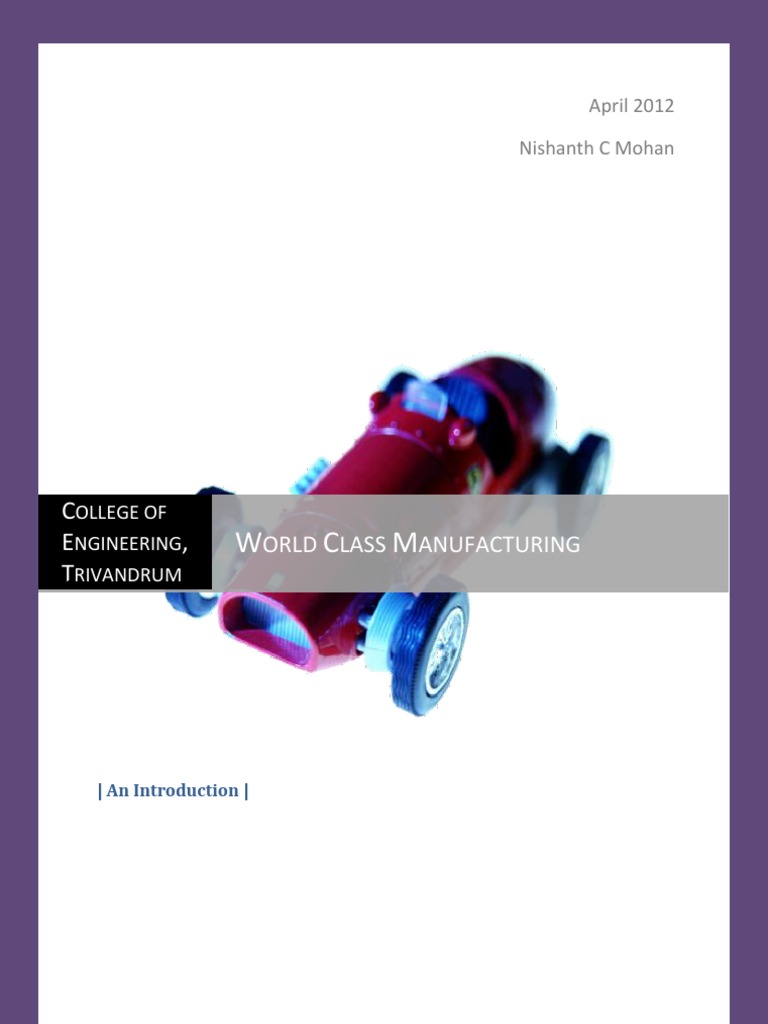 World Class Manufacturing Overview | PDF | Business Process | Strategic ...