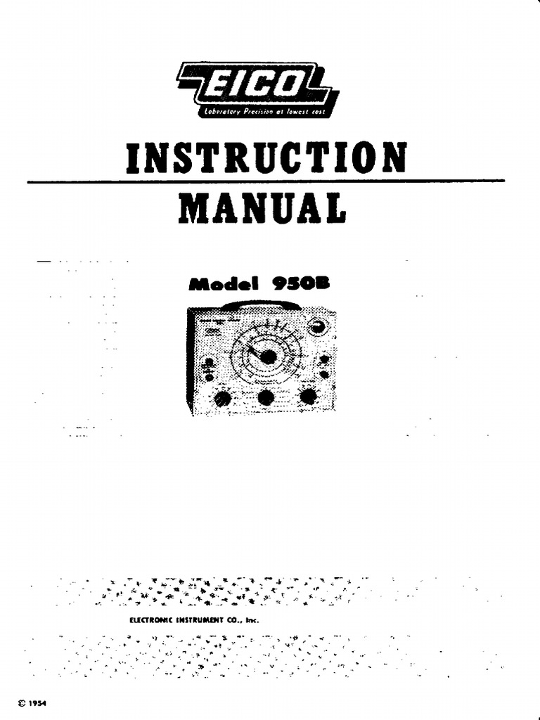EICO Model 950b Bridge | PDF