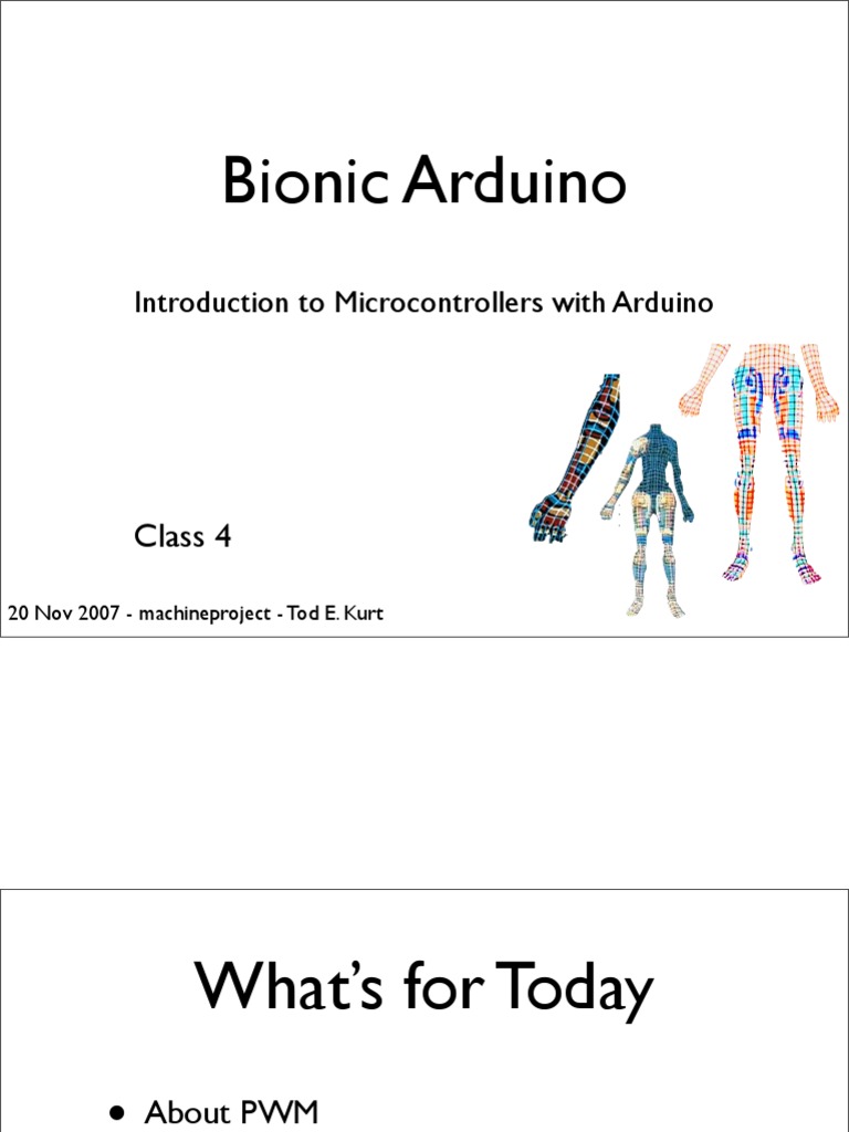 Bionic Arduino: Class 4 | PDF