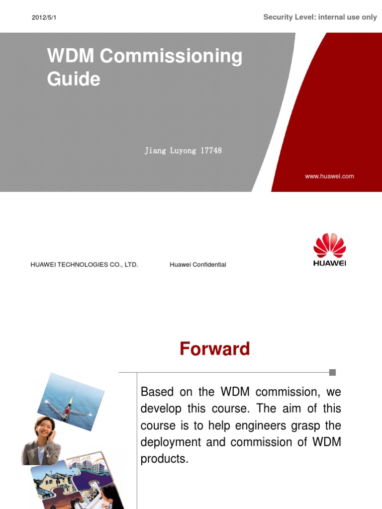 WDM Commissioning Guide-A | PDF | Wavelength Division Multiplexing | Laser