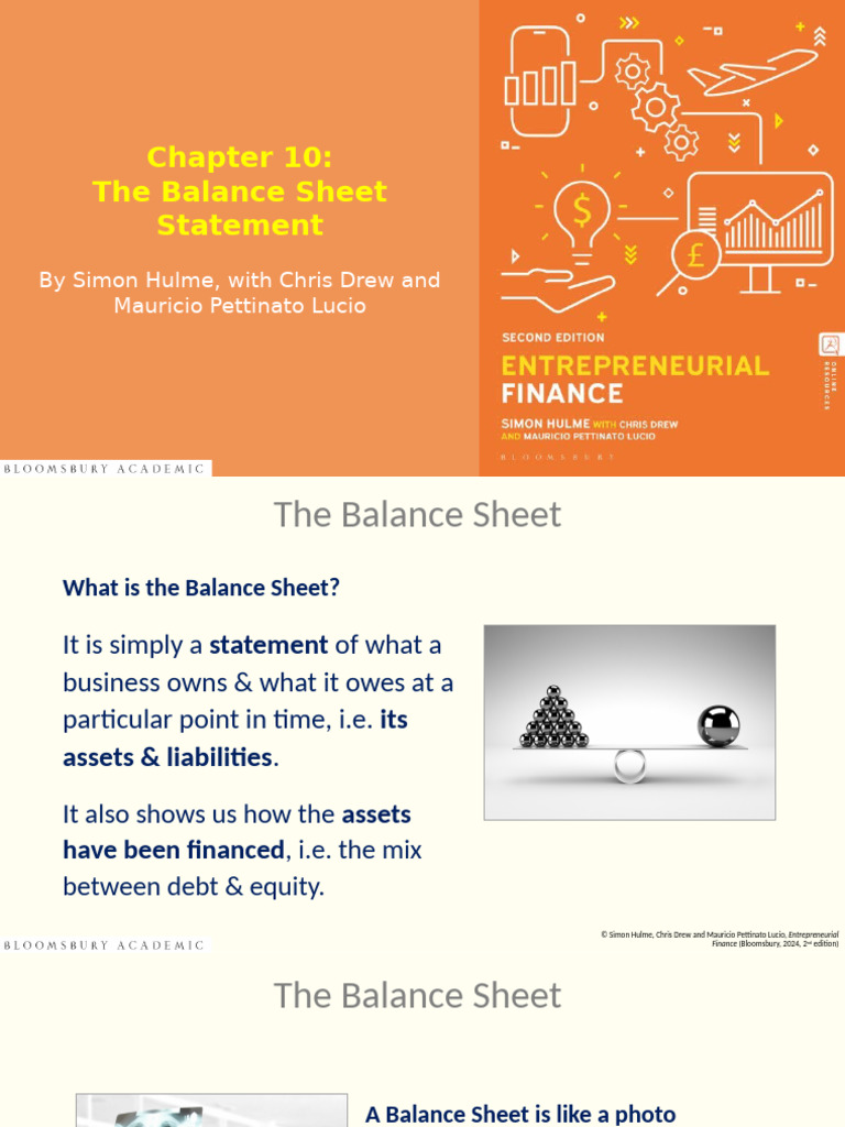 Understanding the Balance Sheet | PDF | Balance Sheet | Equity (Finance)