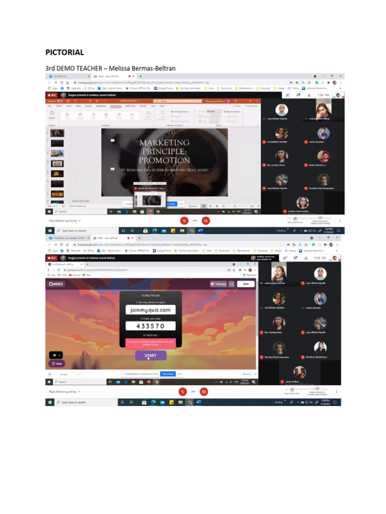 COT G11 Documentation PM Demo | PDF