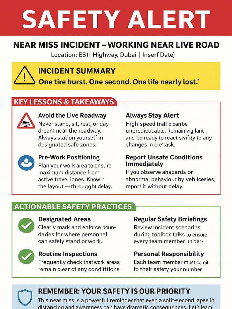 Safety Alert Poster | PDF