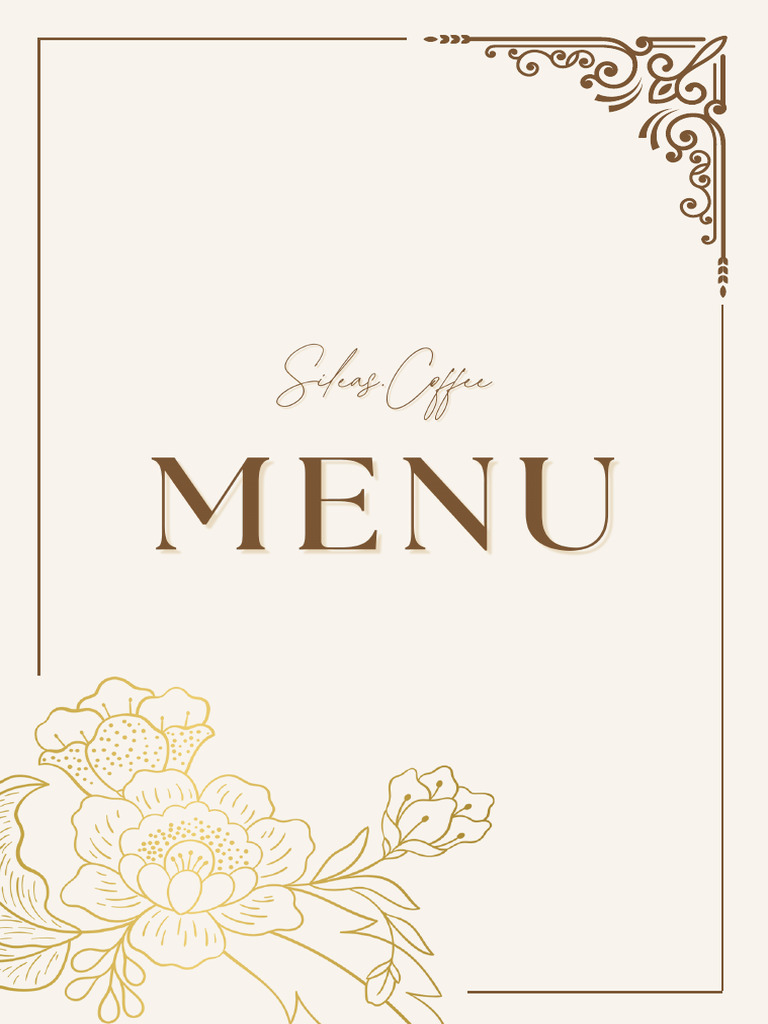 Sileas Coffee Menu Overview | PDF | Coffee | Drink
