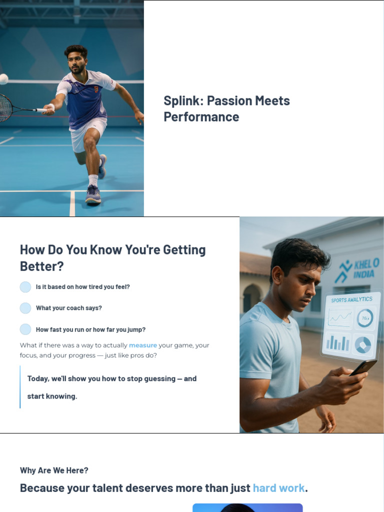Unlock Your Athletic Potential with Splink Pro | PDF
