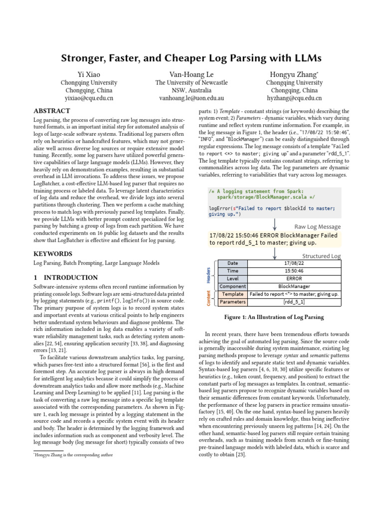 Log Parsing | PDF | Parsing | Computing
