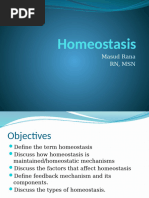 Lab Report # 1 - HOMEOSTASIS | PDF | Homeostasis | Stimulus (Physiology)