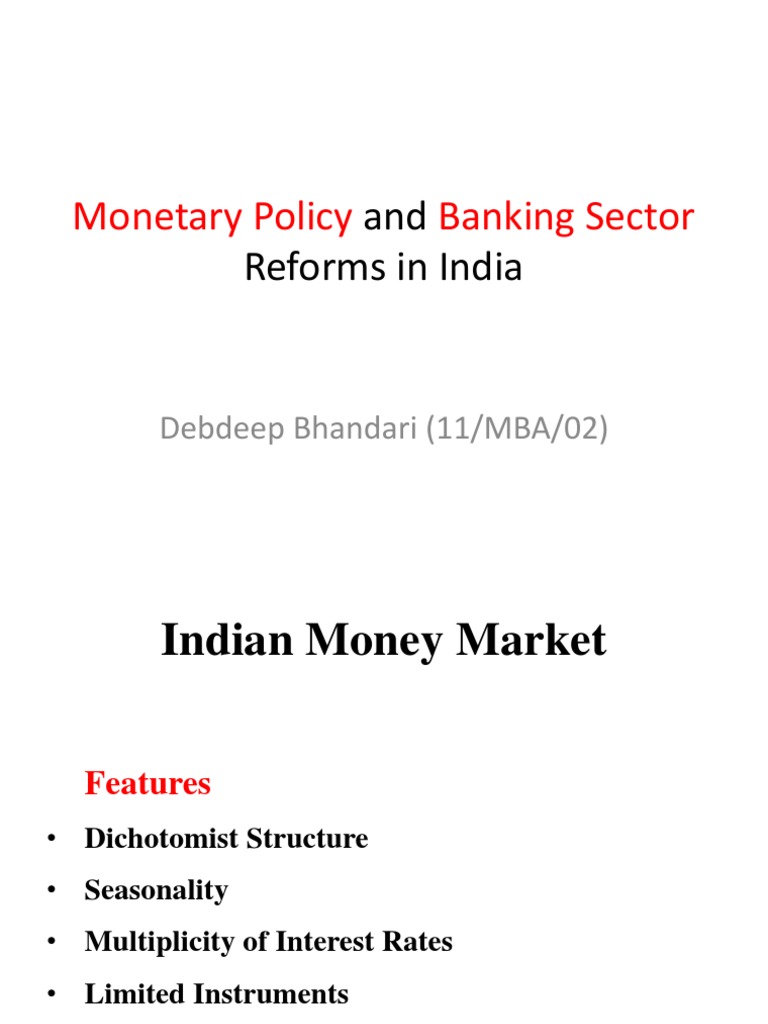 Monetary Policy and Banking Sector | PDF | Monetary Policy | Banks