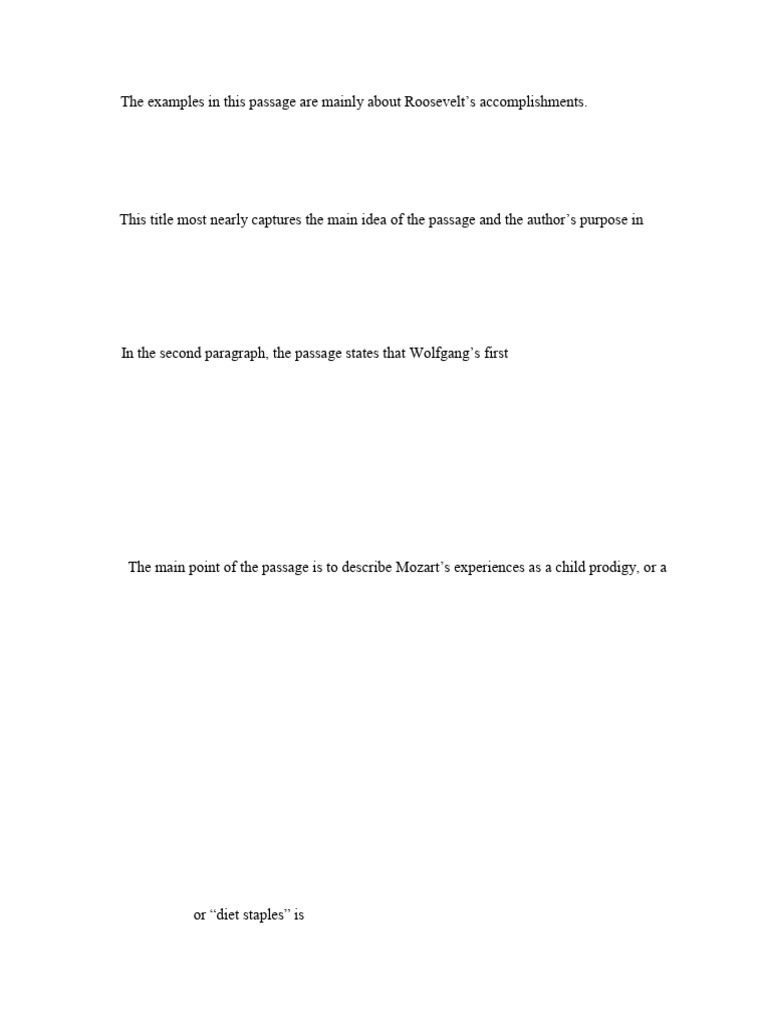 Analyzing Key Passage Insights | PDF | Sentence (Linguistics)