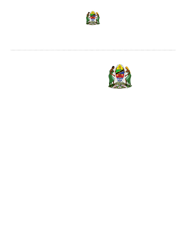 Jamhuri Ya Muungano Wa Tanzania United Republic of Tanzania Accounts ...