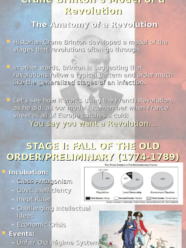 Crane Brinton's Revolution Stages Explained | PDF