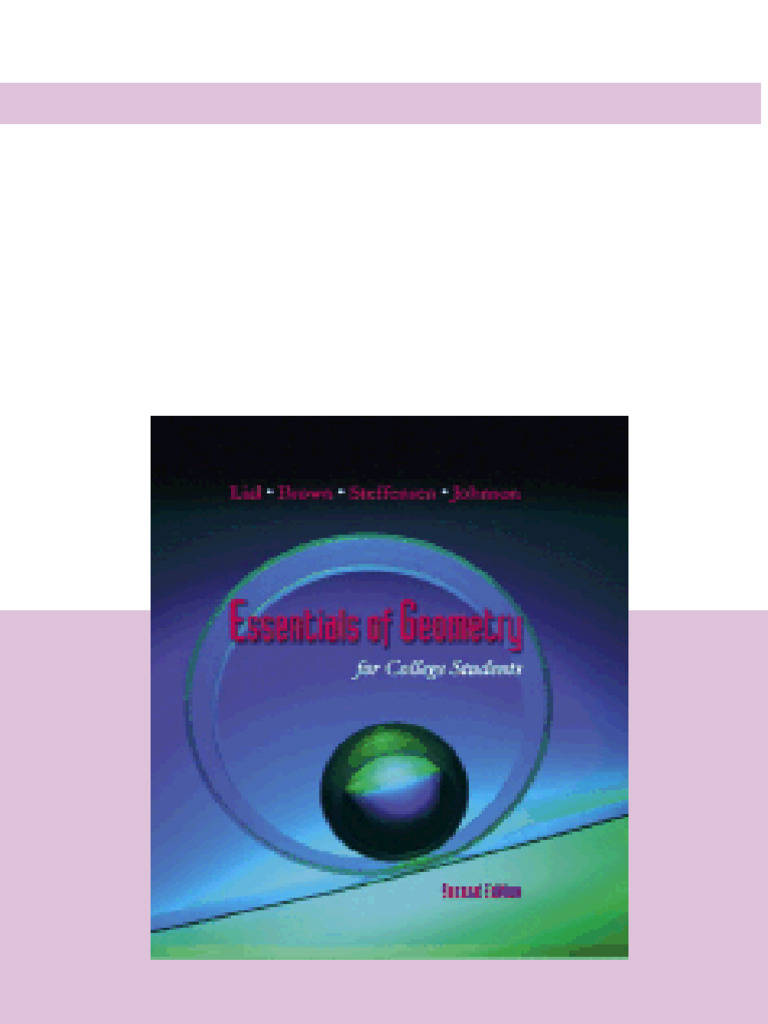 Essentials of Geometry For College Students | PDF | Baptism | God
