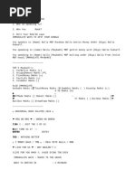 Trinitario Codes and Symbols | PDF