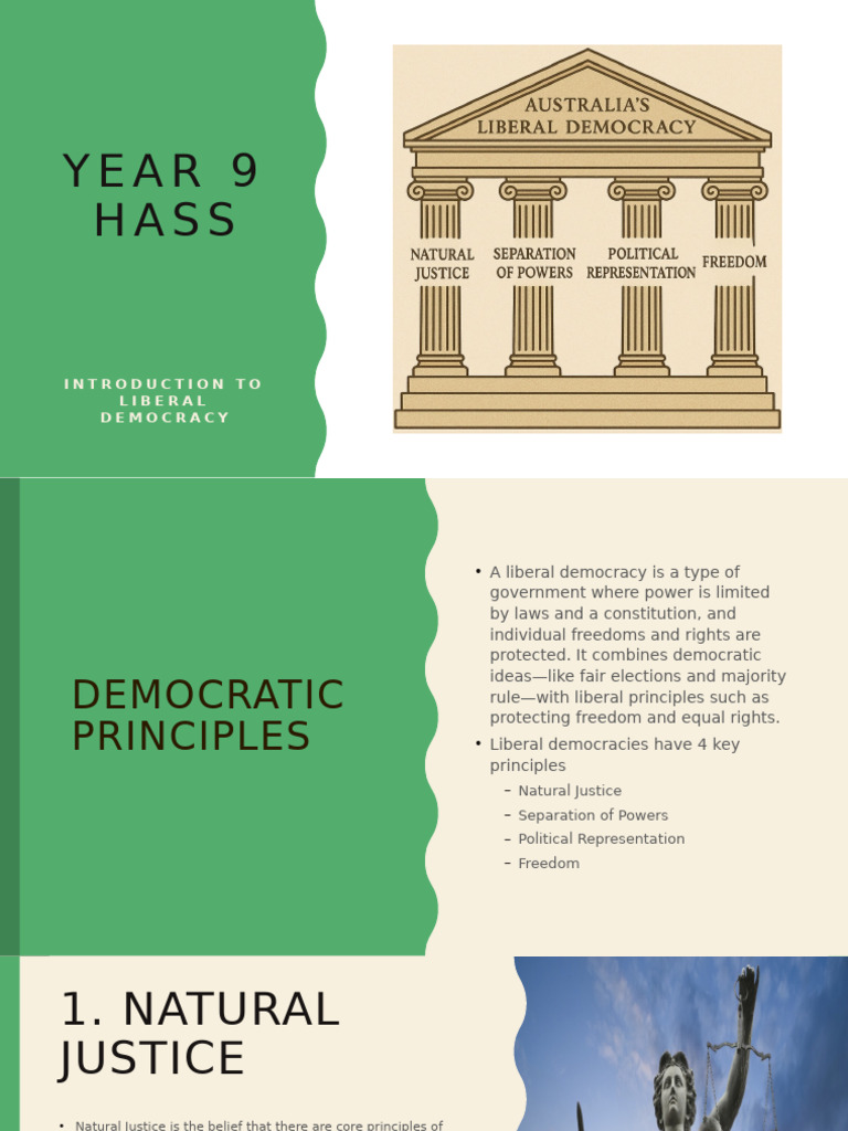 Key Principles of Liberal Democracy | PDF | Democracy | Political ...