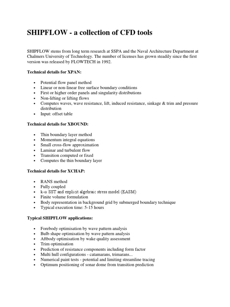 Ship Flow | PDF | Applied And Interdisciplinary Physics | Classical ...