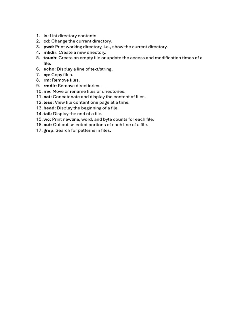 Linux Commands | PDF