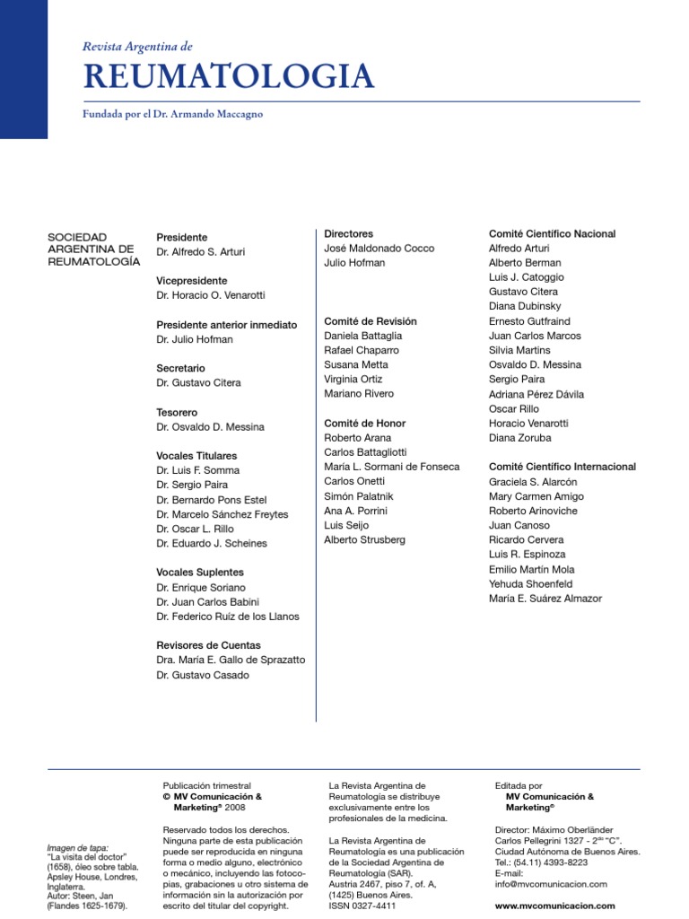 Das 28 | PDF | Artritis Reumatoide | Diagnostico medico