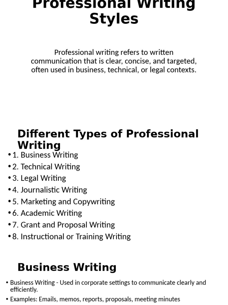 Essential Guide to Professional Writing | PDF | Memorandum | Human ...