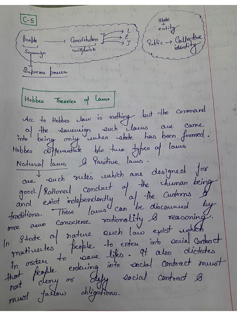 Class 5 Notes | PDF