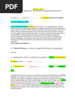 London Underground Railway Development | PDF | Tunnel | Rail Transport